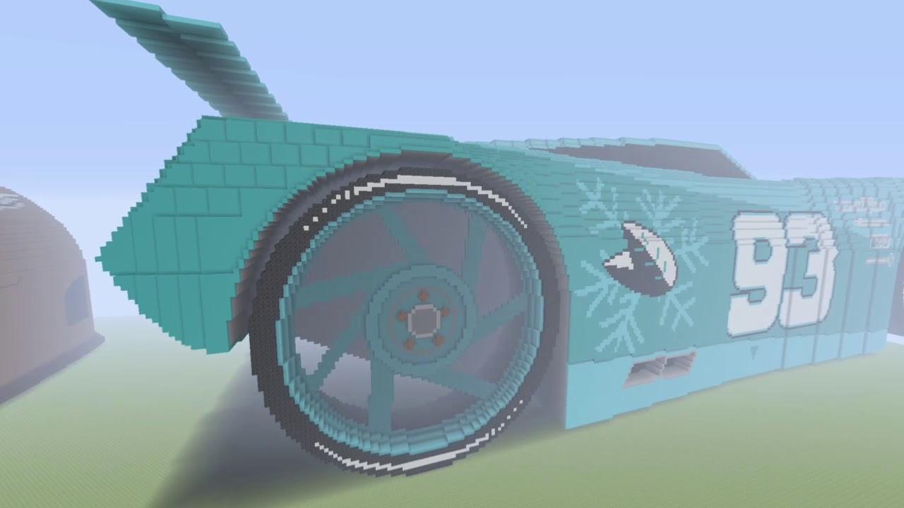 Minecraft Disney Pixar Cars Mega Build - Nick Shift (Next-Gen Spare ...