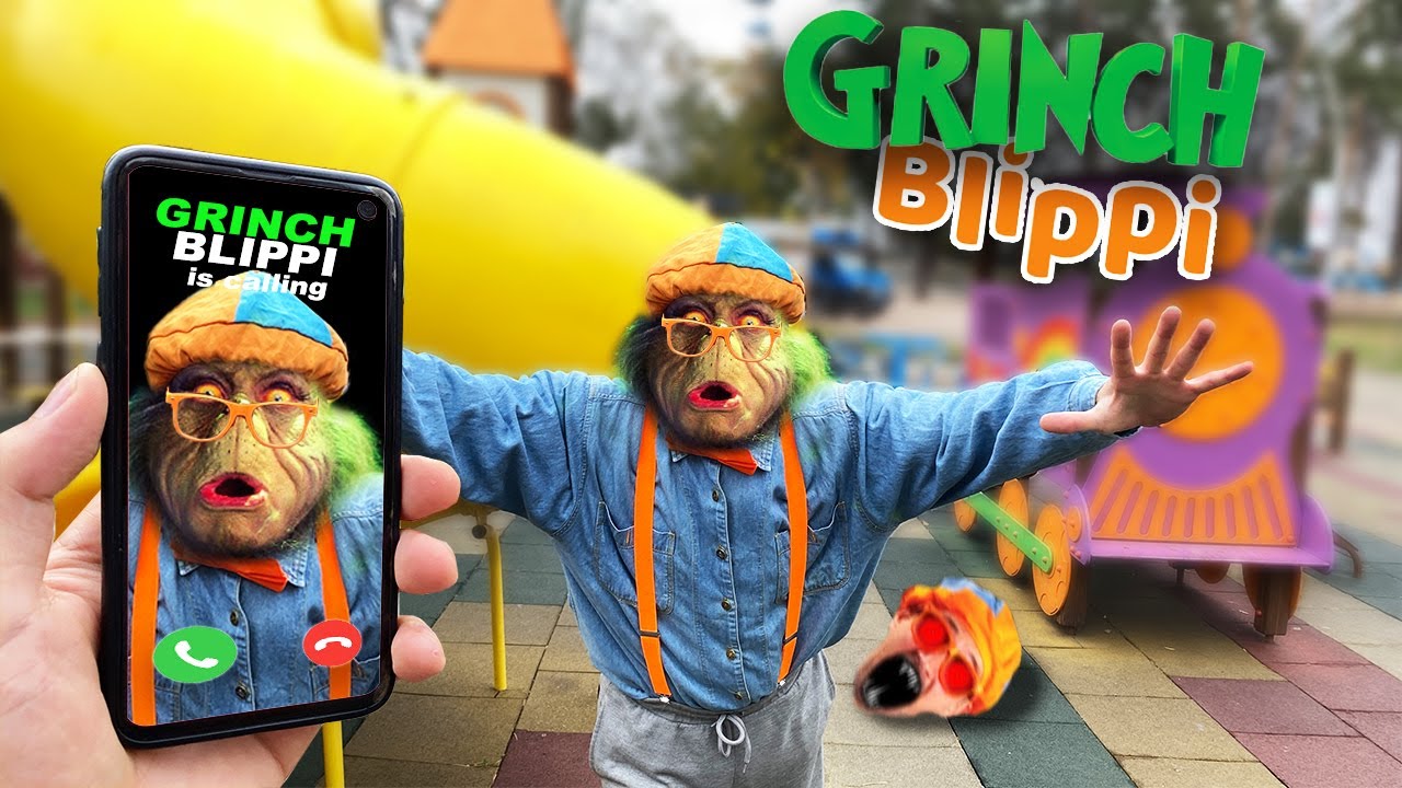 if GRINCH BLUPPI EXE is calling you - RUN - YouTube