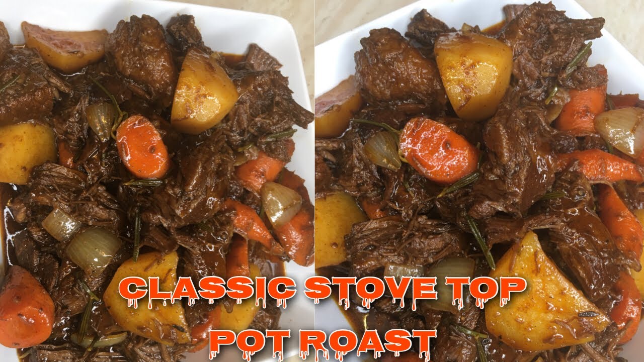 How to make classic Pot Roast on top of the stove |@FoodKonnection ...