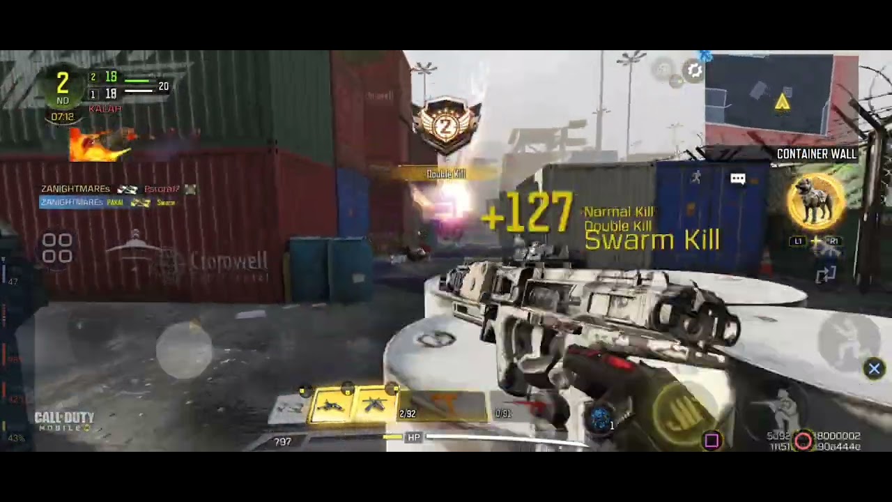 gamplay CODM pake stik ps4+gyro - YouTube