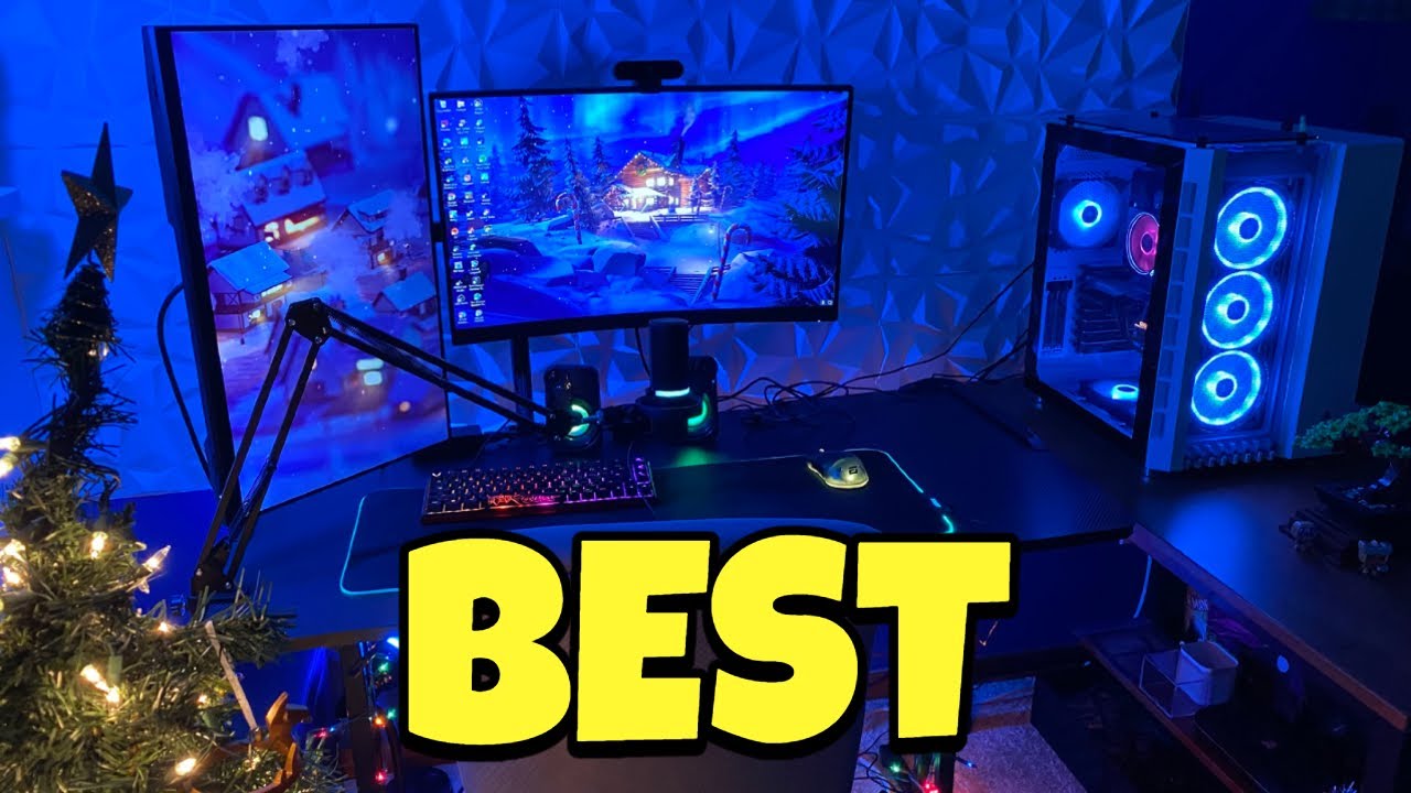 The Ultimate Christmas Gaming Setup! 2024 - YouTube