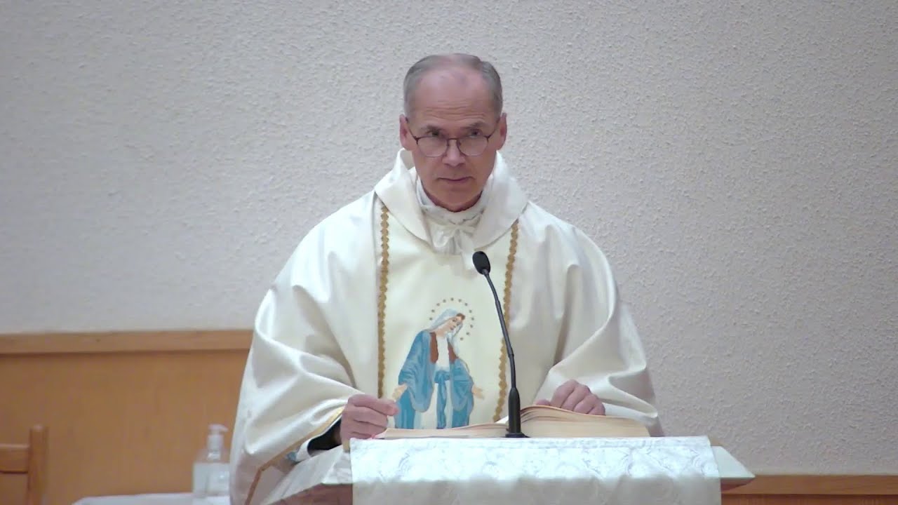 "Enmity between The Woman and the serpent." | Homily - Monday, December ...