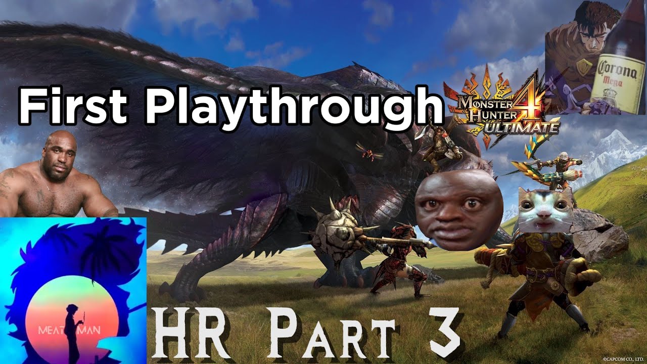 Meat Man MH4U High Rank Part 3 - YouTube