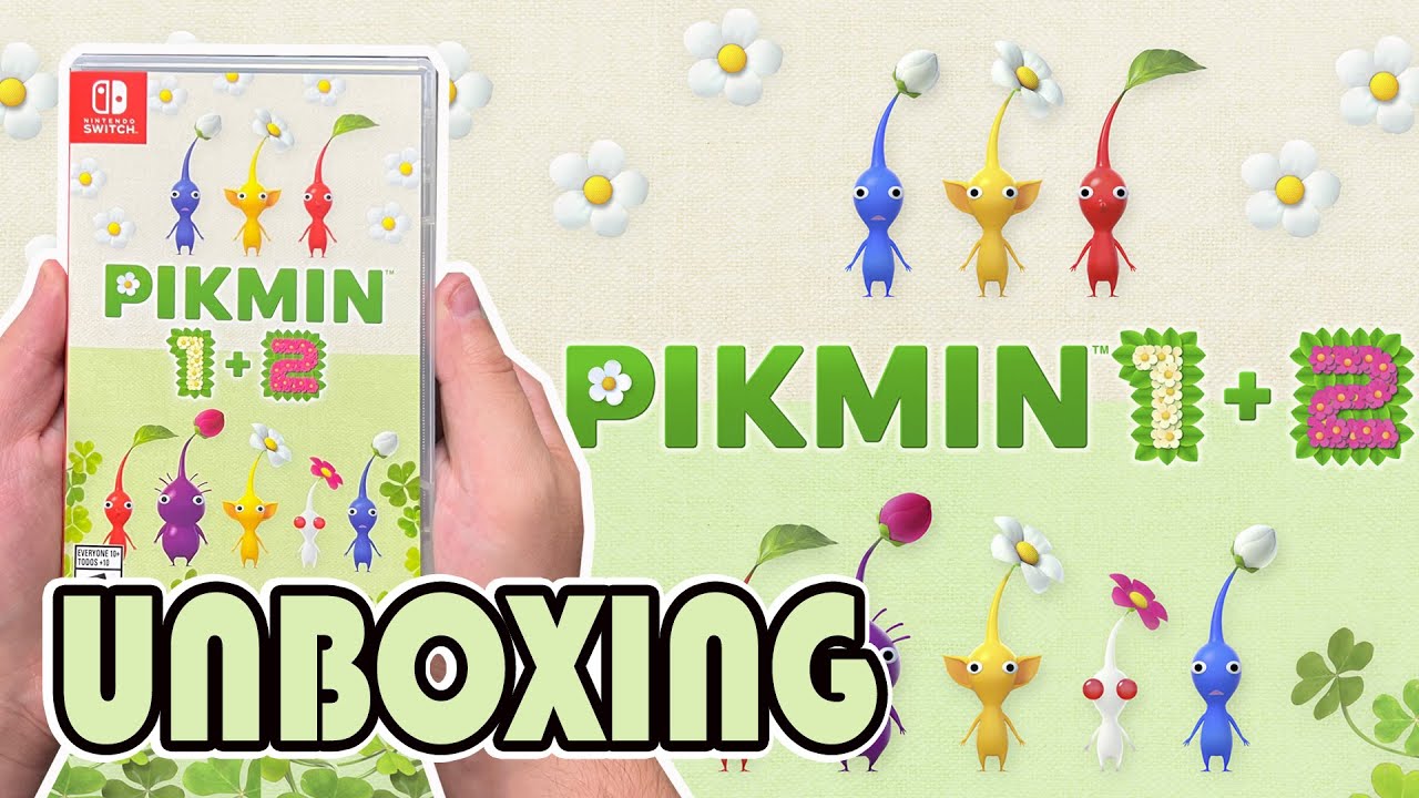 Pikmin 1+2 (Nintendo Switch) Unboxing - YouTube