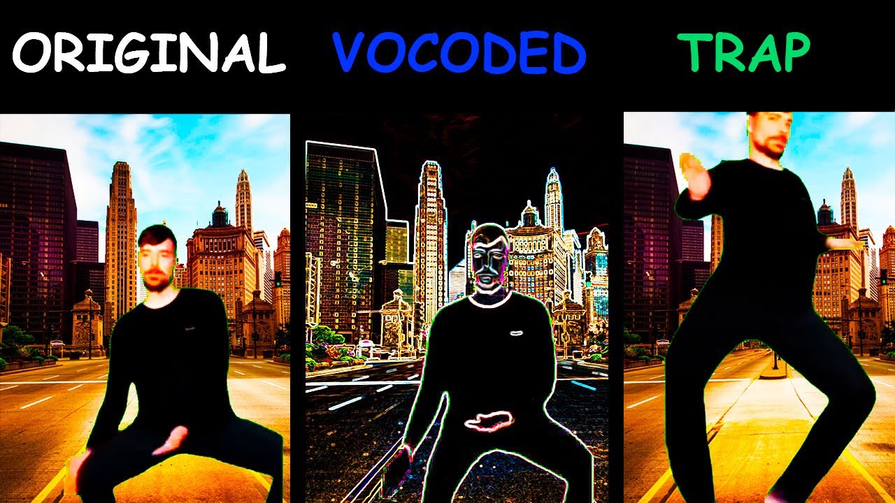 MR BEAST RIZZ ORIGINAL VS VOCODED VS TRAP - YouTube