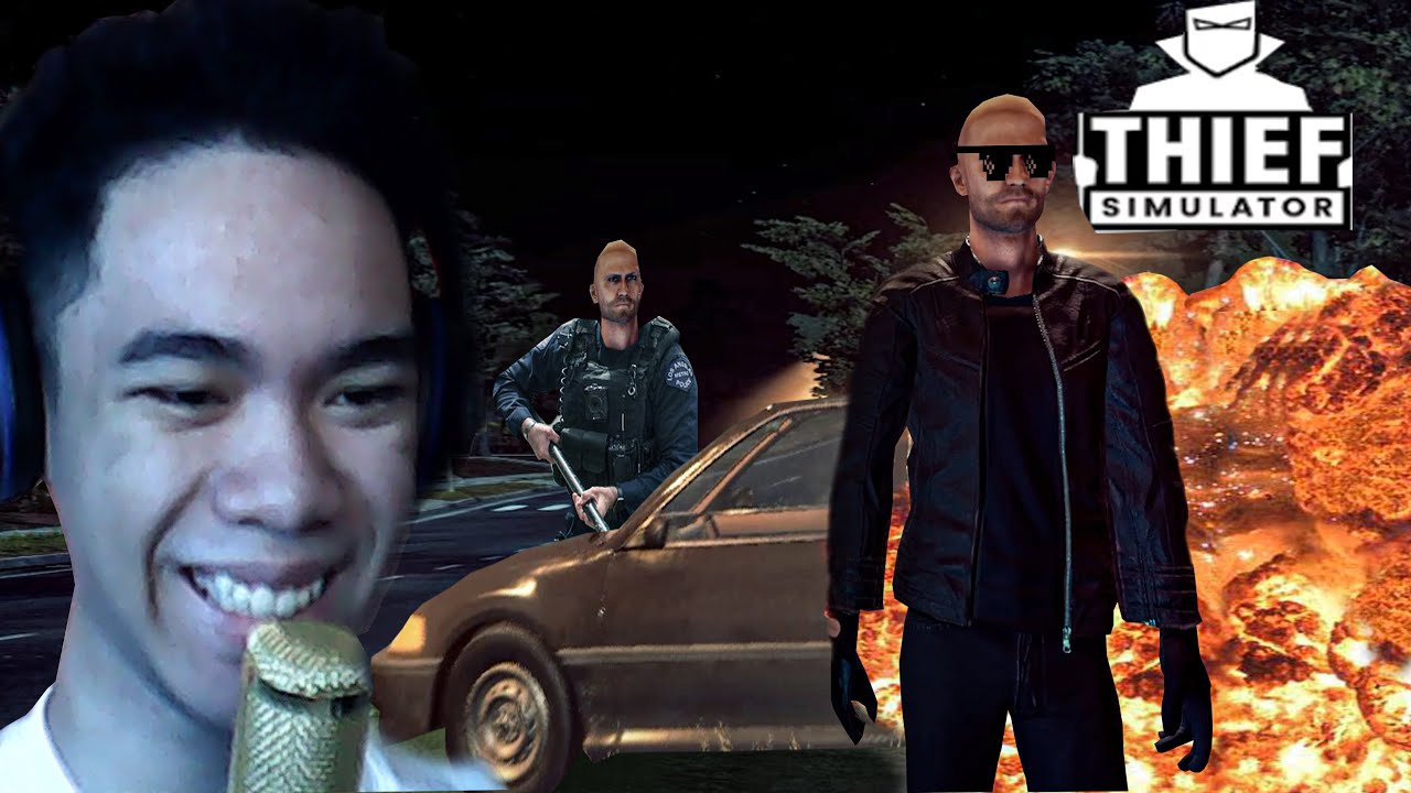 MAGNAKAW NG OLD TOASTER | THIEF SIMULATOR #1 - YouTube