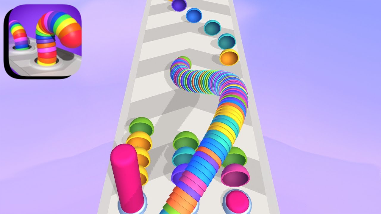 Sluggy Run - All Levels Gameplay Android,ios (Levels 105-106) - YouTube