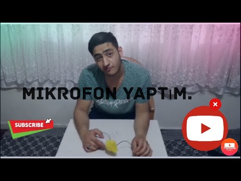 profesyonel mikrofon nasıl yapılır. (kolaya geldi #1)