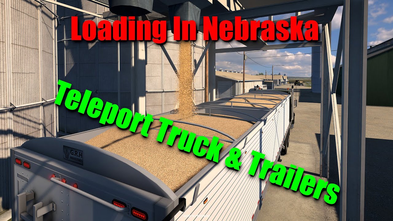 Loading Feature Nebraska ATS - Truck & Trailer Tips & Tricks. - YouTube