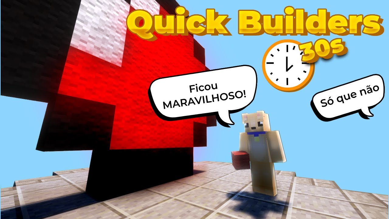 Minecraft: Quick Builders - Construções PECAMINOSAS! kkkkk - YouTube