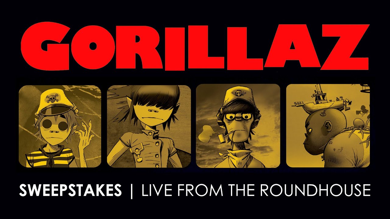 Gorillaz - Sweepstakes ft Mos Def, Hypnotic Brass Ensemble (Live at The Roundhouse, London ...