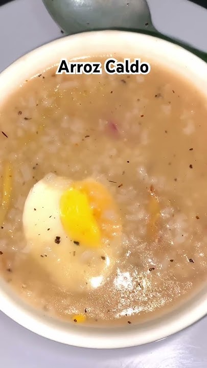 Fun Fact : “Arroz” means “rice” in Spanish, and “caldo” means “broth” or “soup.”• #salchichon ...