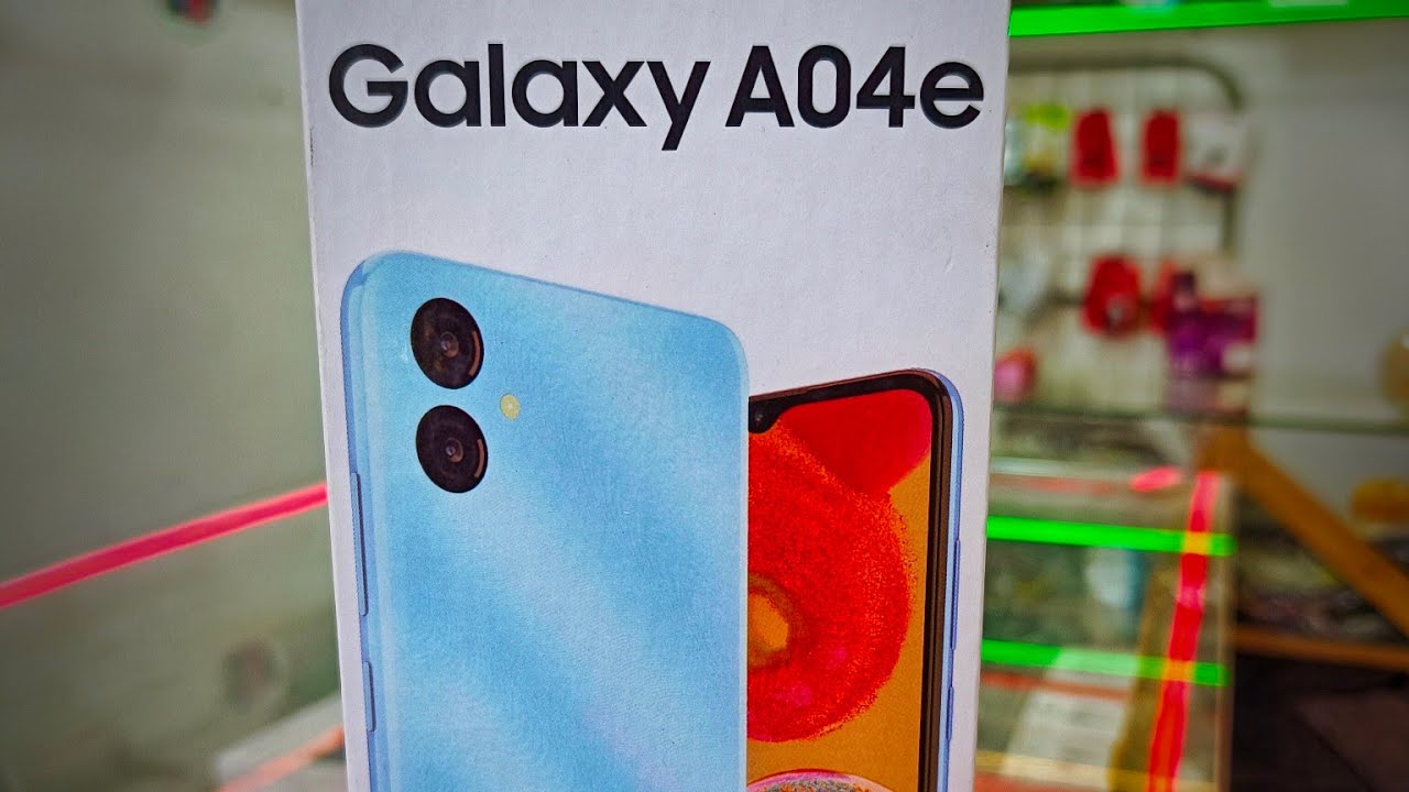 Samsung galaxy A04e | unboxing - YouTube