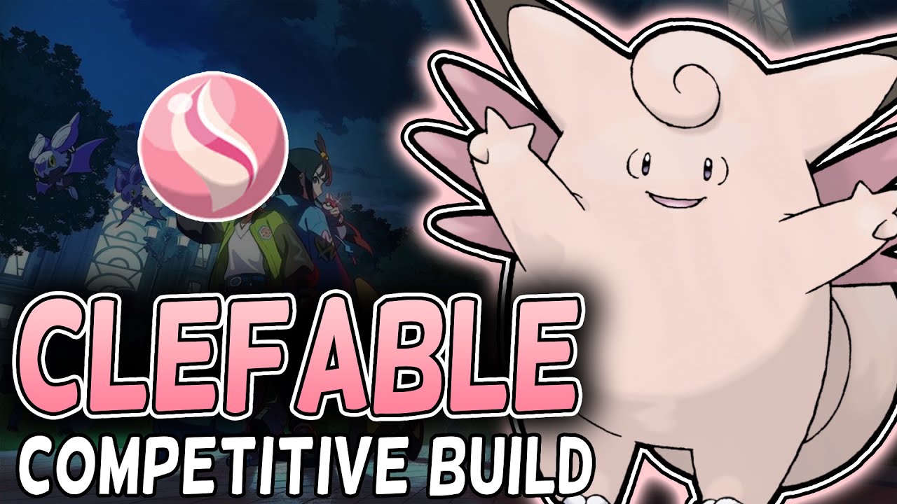 Mega Clefable Build For Competitive In Pokemon Legends Z-A - YouTube