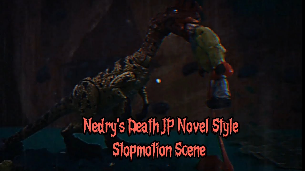 Nedry's Death (JP Novel) Stopmotion Re-make - YouTube