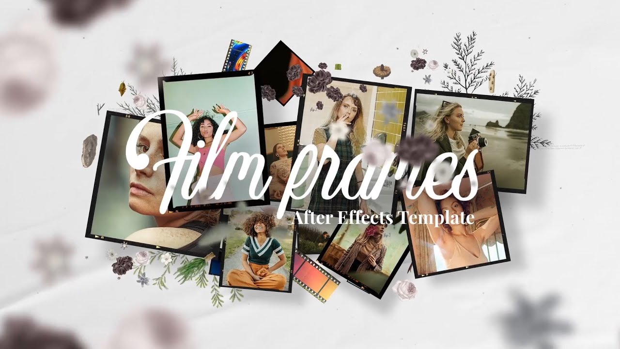 After Effects Template | Film Frames | Modular Photo Slideshow ...