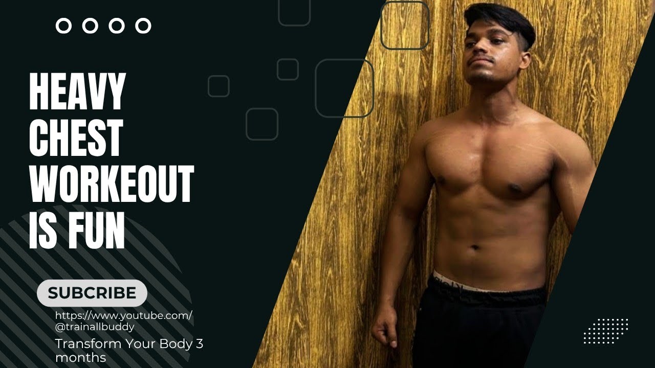 Heavy chest workout is fun"INSANE CHEST WORKOUT 🔥 Build a Bigger Chest ...