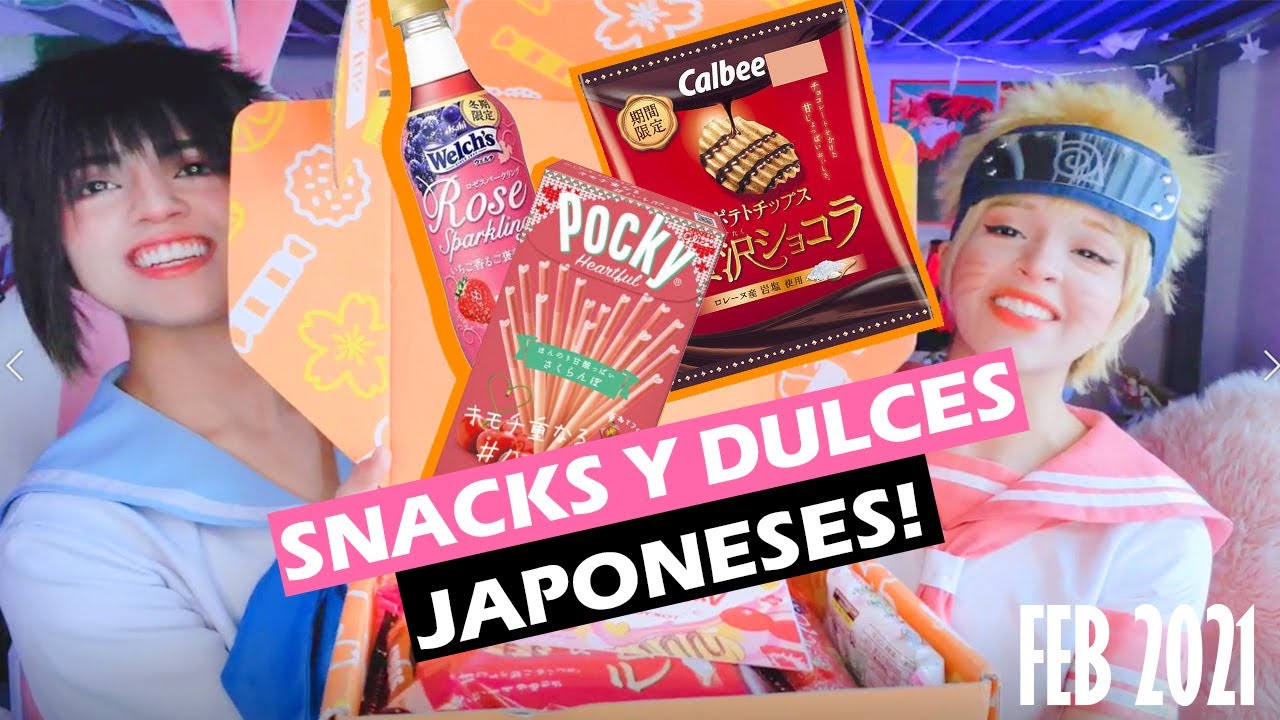 TOKYO TREAT Unboxing ! Naruto y Sasuke prueban dulces y snacks ...
