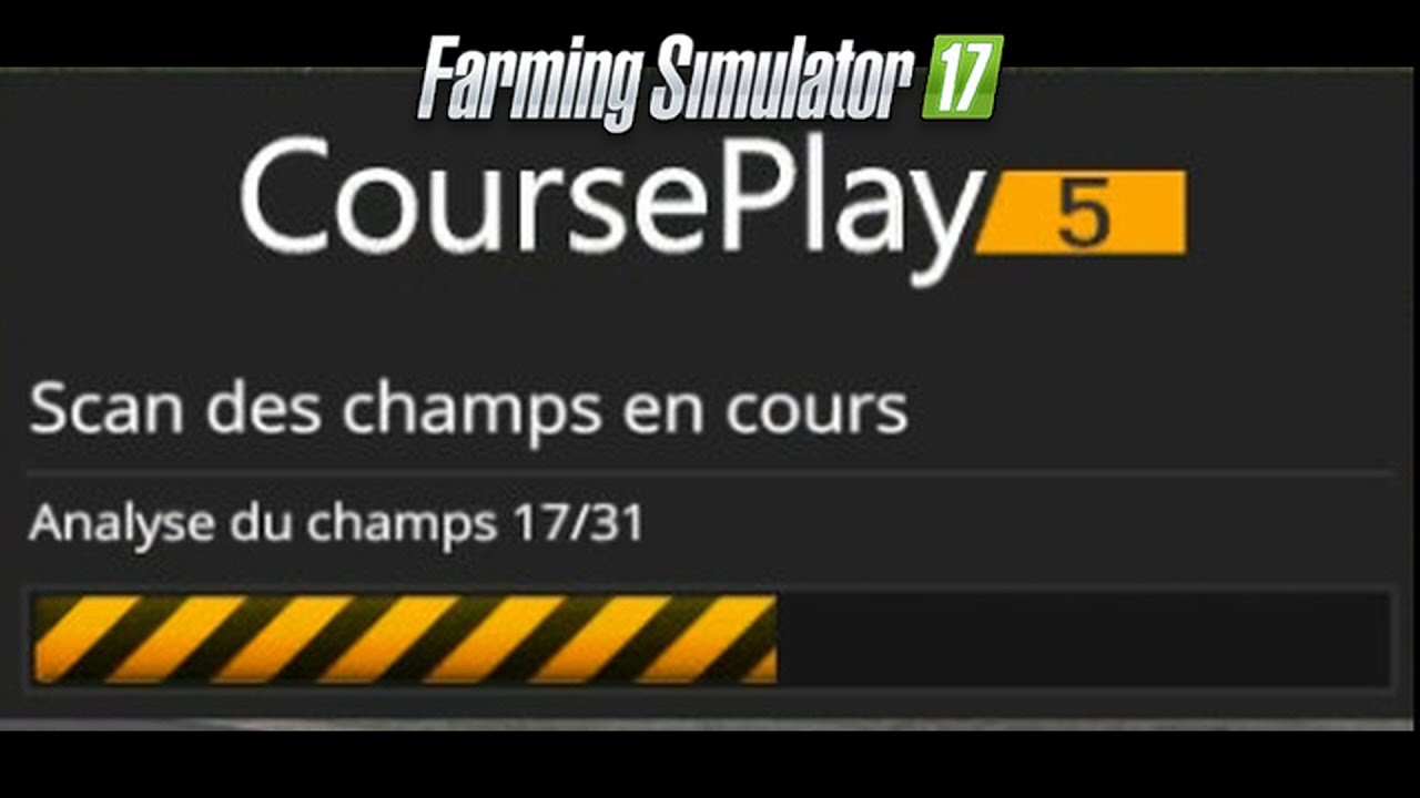 Courseplay officiel de Farming 17 - YouTube