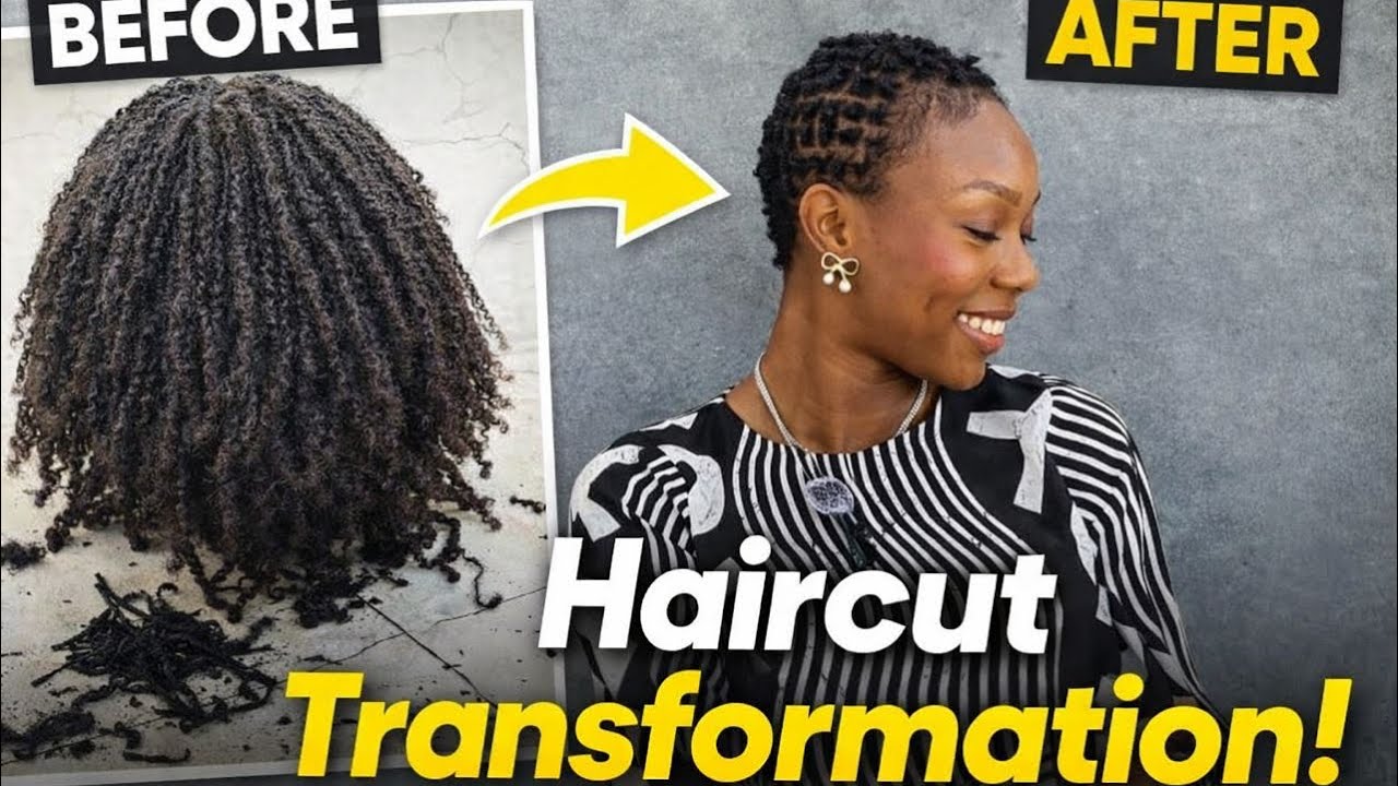 Big Chop Natural Hair: I Started My Hair Journey Over After 8 Years ...