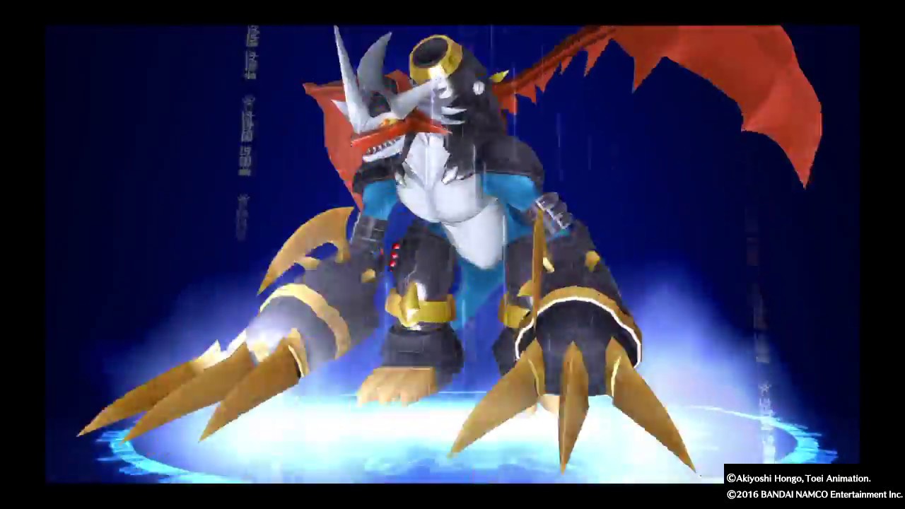 DIGIMON STORY CYBER SLEUTH Paildramon Digivolves to Imperialdramon PS4 ...