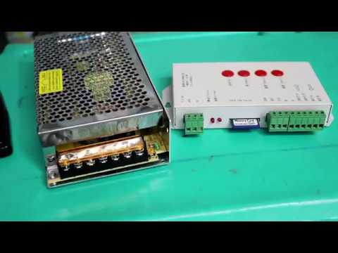 Pixel LED wiring||Controller connection - YouTube