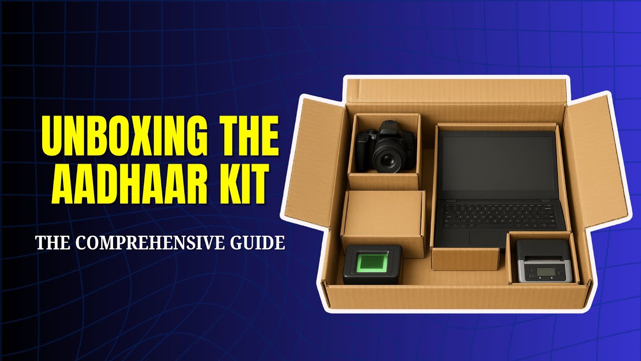 Unboxing and Installation of Aadhaar Kit - YouTube