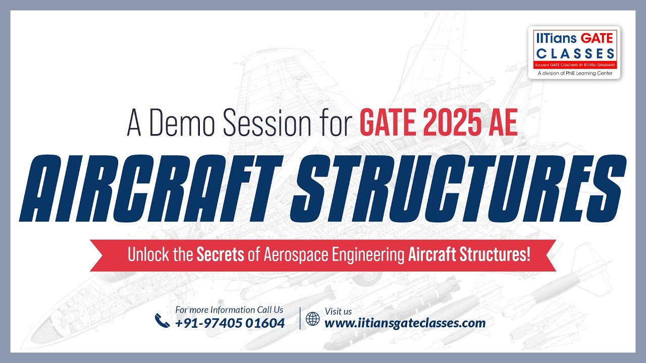 Demo class on Aircraft Structures | GATE AE Preparation | GATE 2025 ...