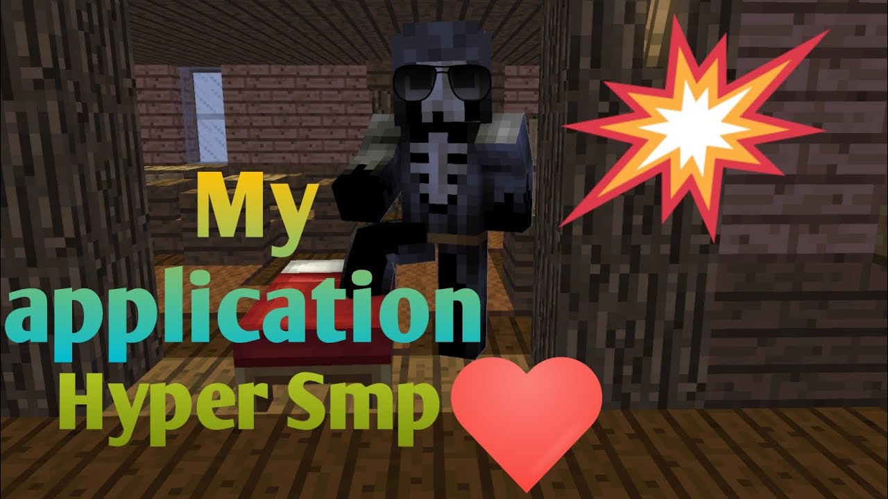 My application for joining Hyper Smp | @XeFurious #Hypersmp - YouTube