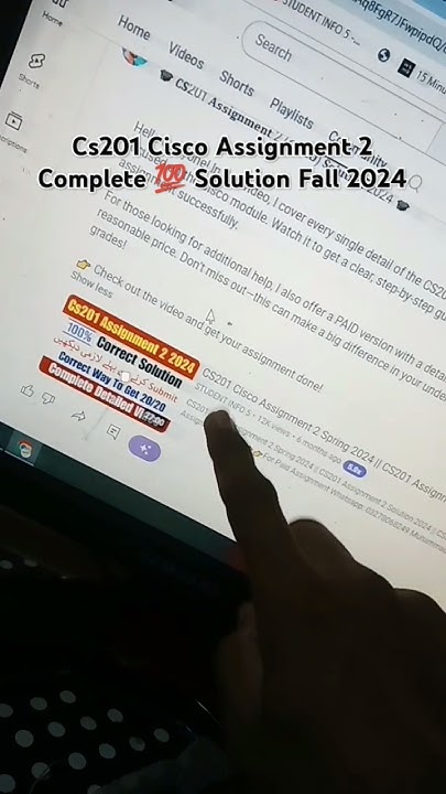 Cs201 Assignment 2 Solution 2024 || Cs201 Assignment 2 2024 || Cs201 Assignment 2 fall 2024 ...