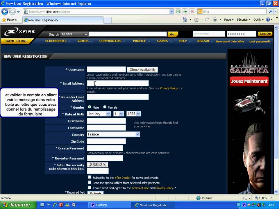 Comment s'inscrire sur xfire ? La réponse est sur Admicile.fr