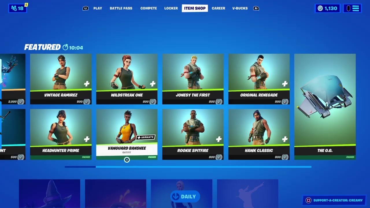 Fn item shop Friday 5 February 2021 - YouTube