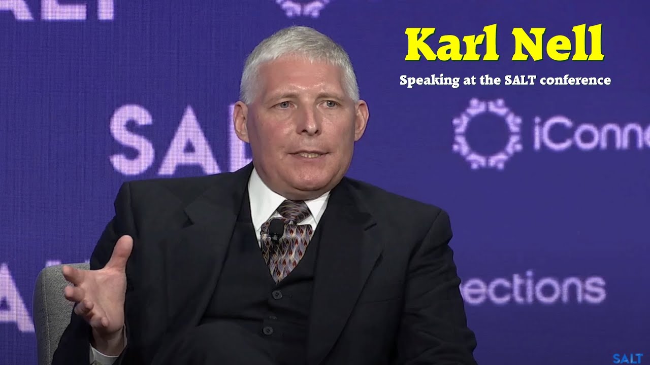 Karl Nell speaking at the SALT conference. A detailed review. - YouTube