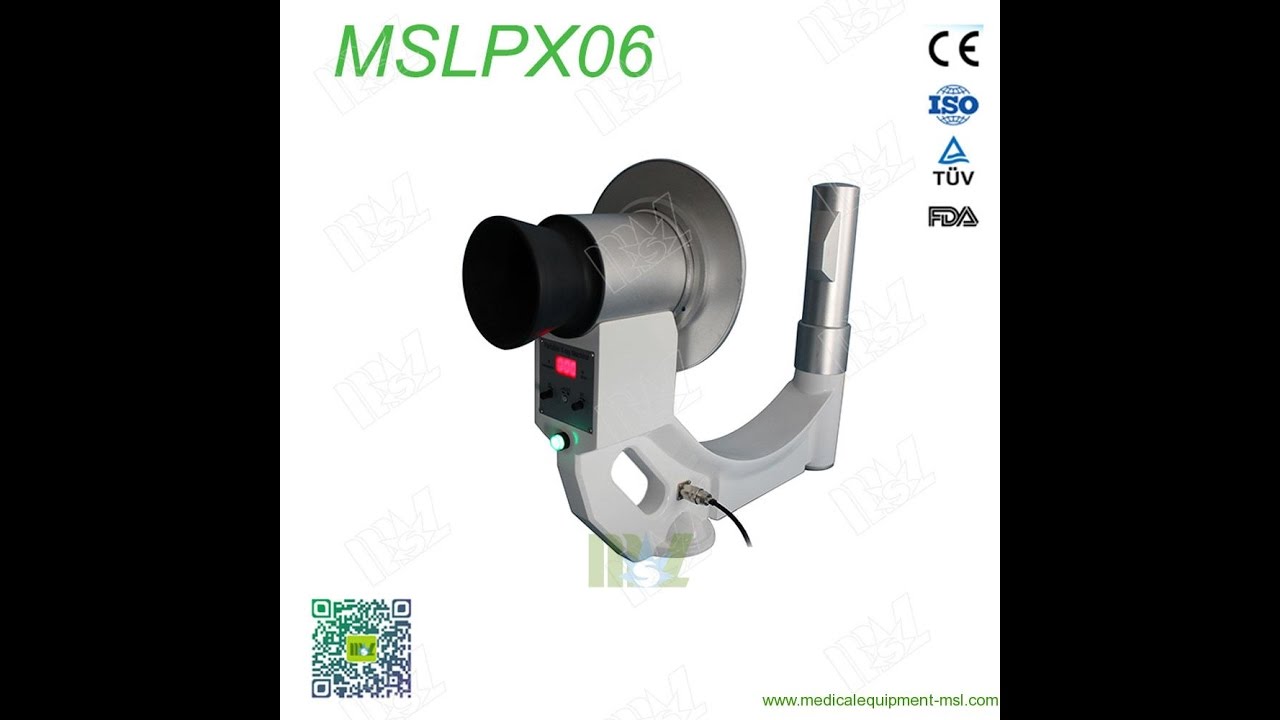 Portable fluoroscopy c-arm x ray machine MSLPX06 video - YouTube
