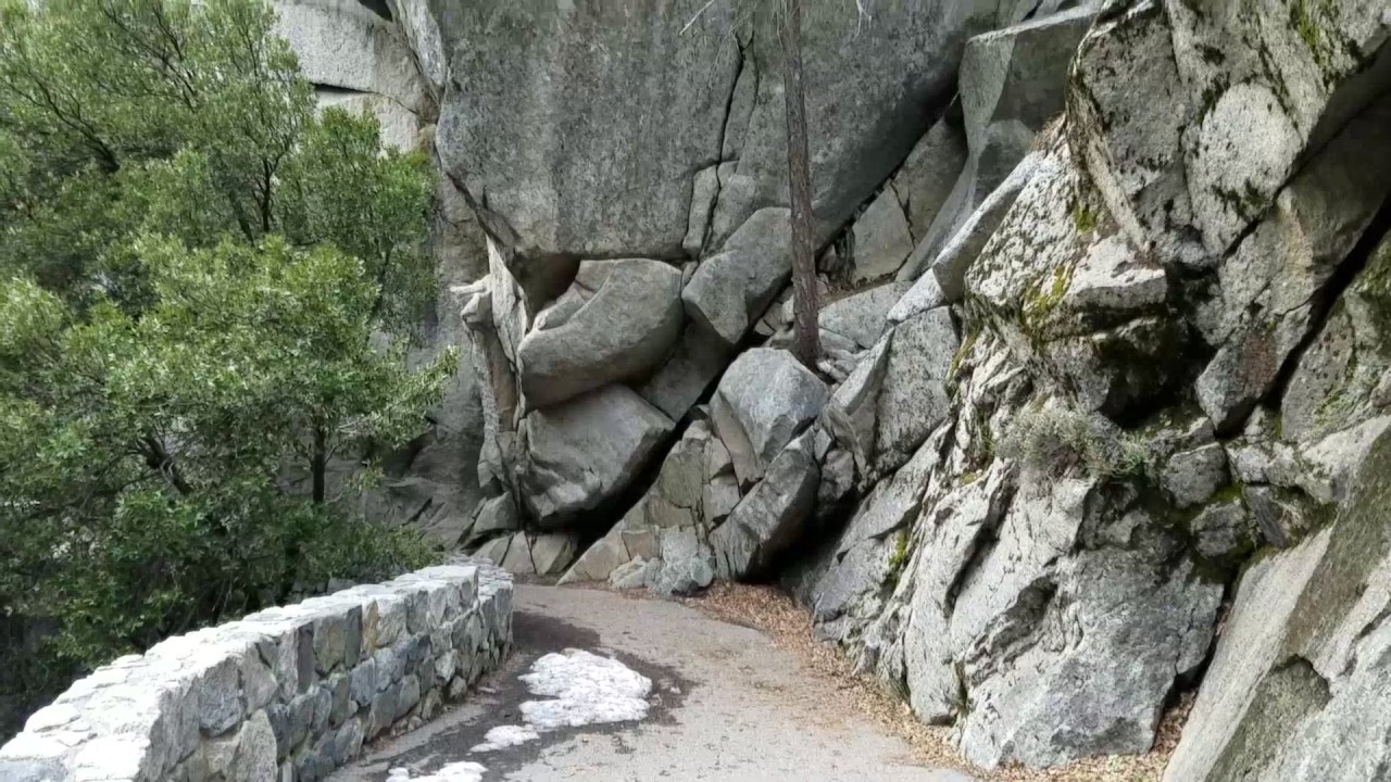 High Sierra Loop Trail - Vernal Fall Bridge (Hiking Yosemite National ...