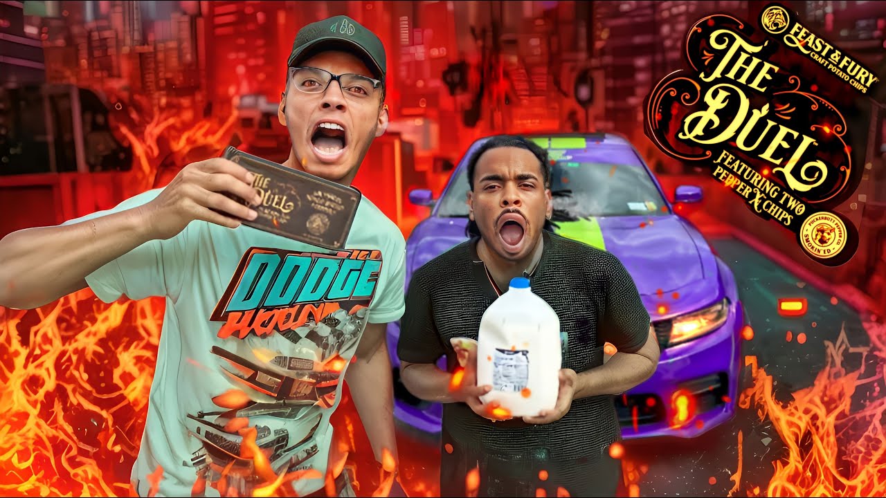 The duel chip challenge ft sour king drew & lilwavve “must watch” - YouTube