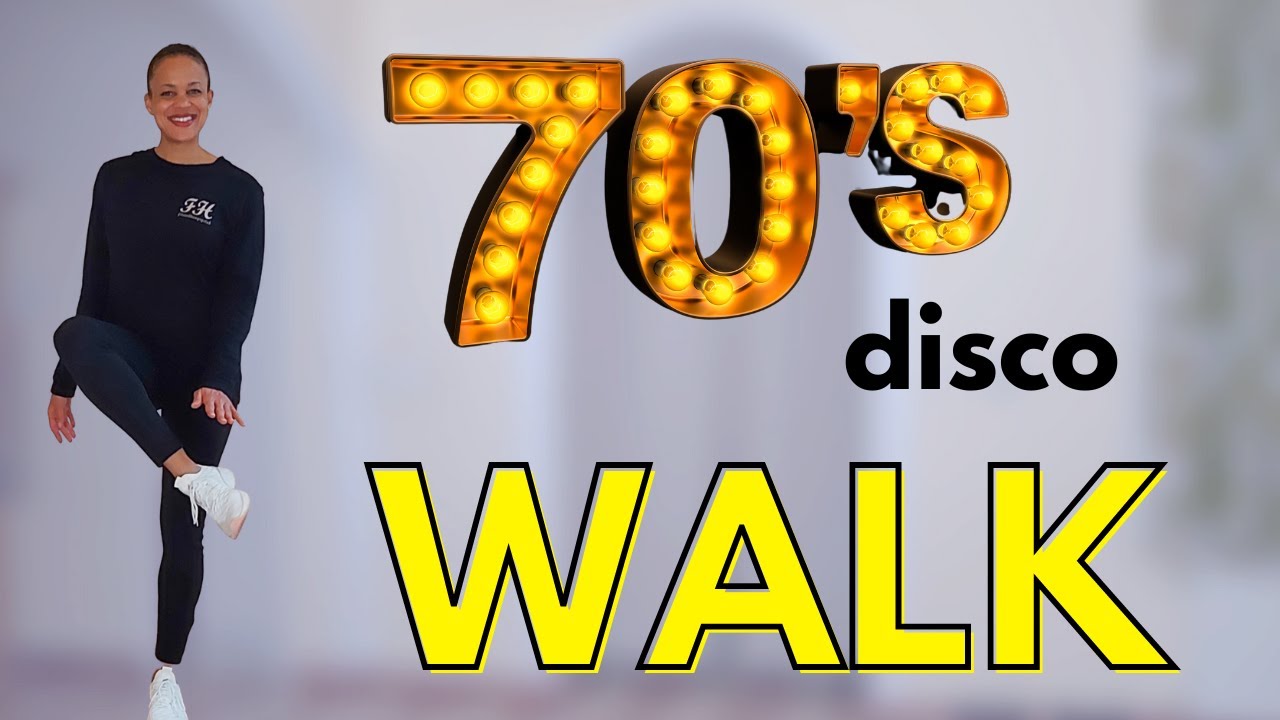 70s Disco Walking Workout - Steady State Cardio - Burn Fat, Mood ...