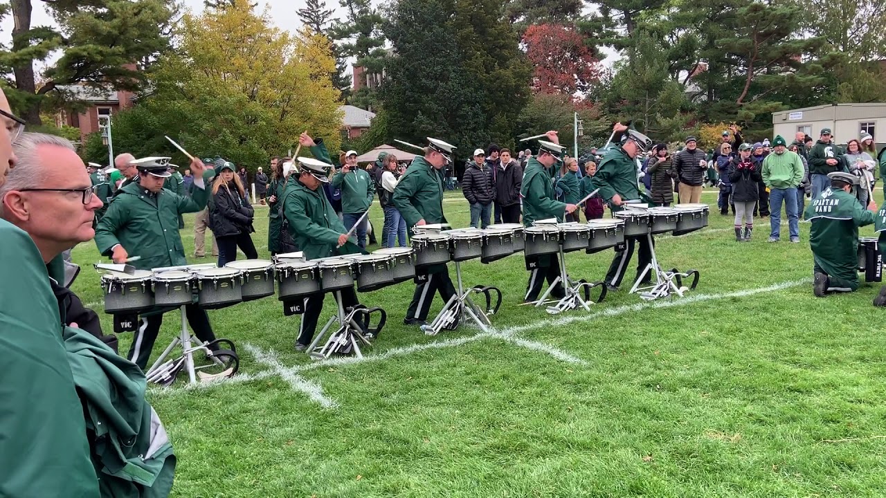 2019 MSU Drumline - 10/26/2019 - Third Quarter Cheer @ Adams Field ...