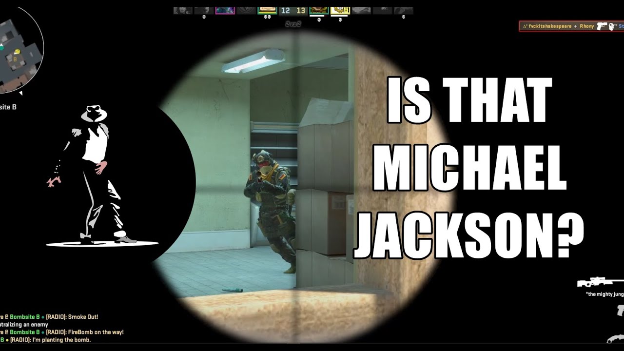 IS MICHAEL JACKSON PEEK A NEW THING IN CS2? - YouTube