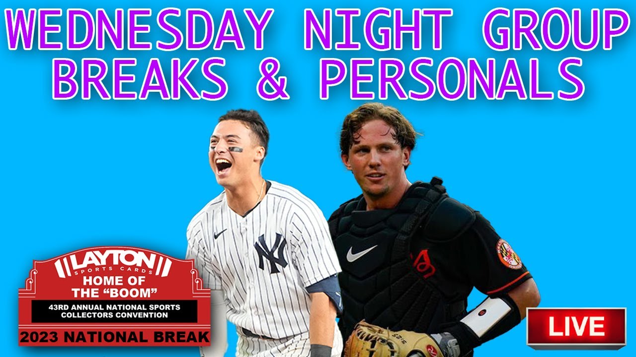 Wednesday Night Group Breaks & Personals W/ LSC2 - YouTube