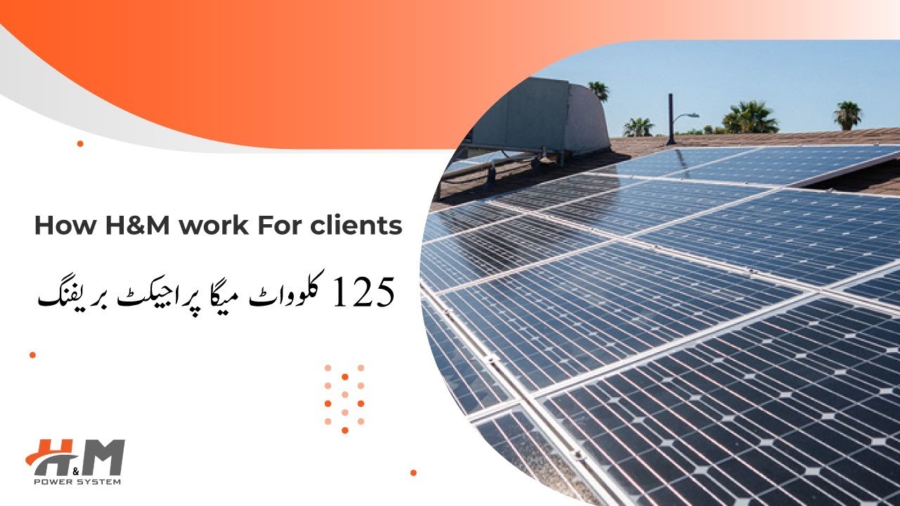 125 KW Solar Power Project | H&M Enterprises | H&M Power System - YouTube