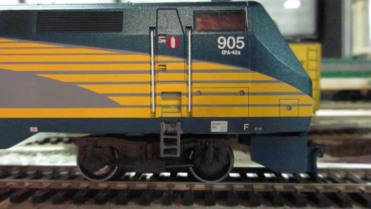 LokSound DCC Via Rail P42 installation - YouTube