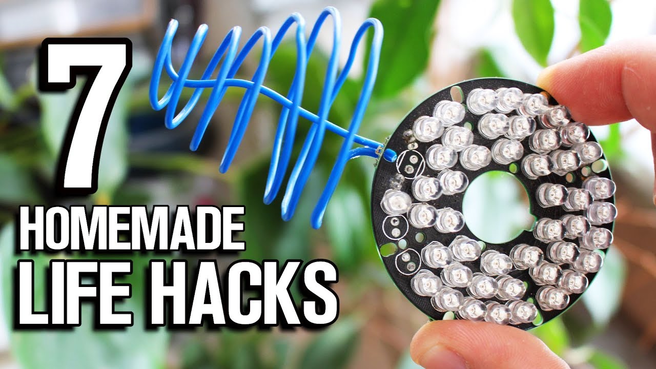 7 Homemade Inventions or Life Hacks - YouTube