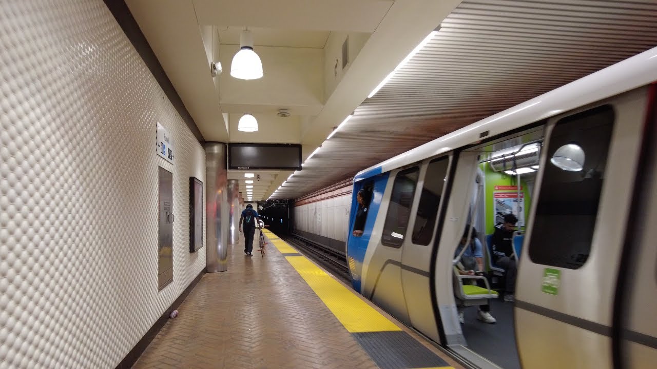 [4K] BART Train Ride Red Line (April 20, 2024) - YouTube
