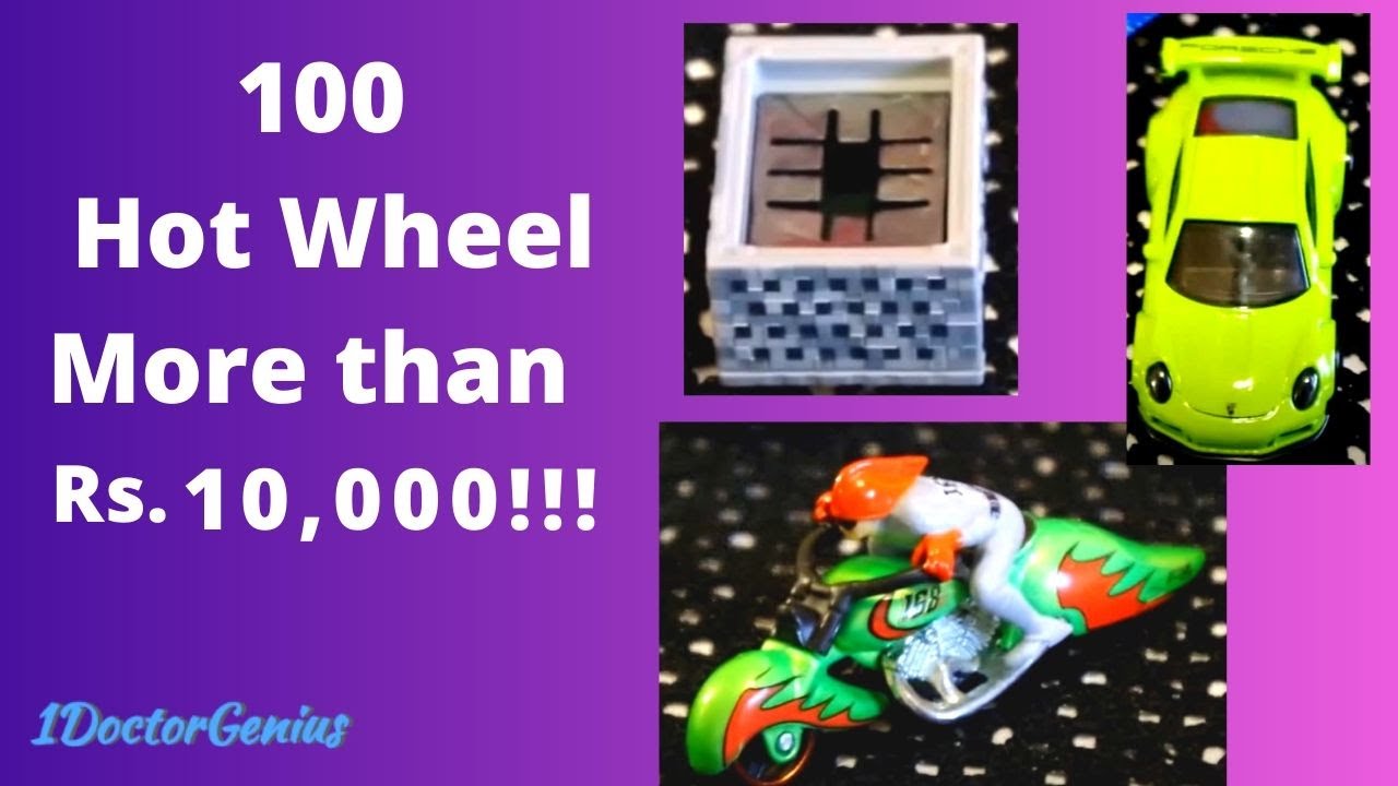 HOT WHEELS! My first 100 Hot Wheels collection worth more than 10,000 ...