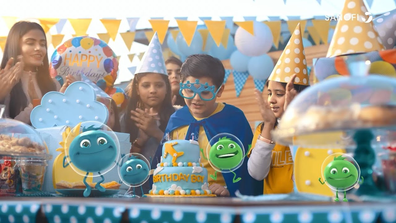 Ready to Drink Probiotic Ad - Overeating leading to Stomach Problems ...