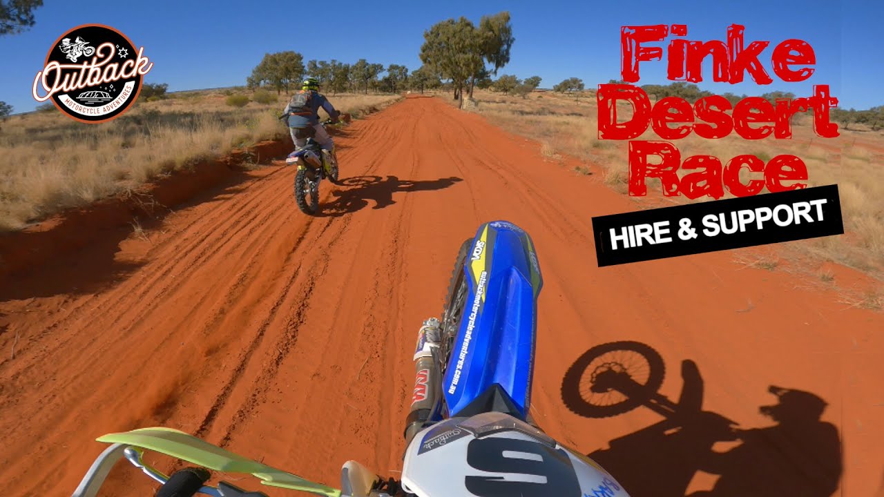 Finke Race Hire and Support︱Outback Motorcycle Adventures - YouTube