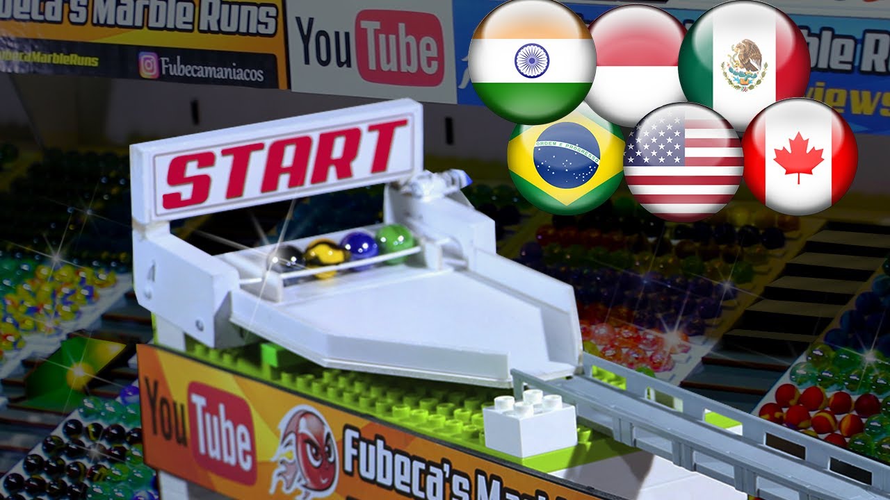 Marble Race: Friendly #12 - Olympics with marbles by Fubeca's Marble ...