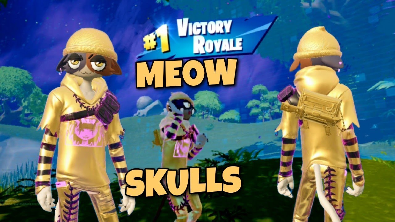 MEOW SKULLS VICTORY ROYALE - YouTube