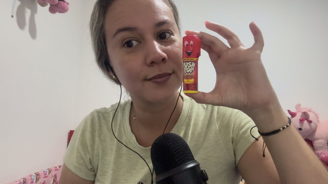 ASMR Con push pop 🤗 - YouTube